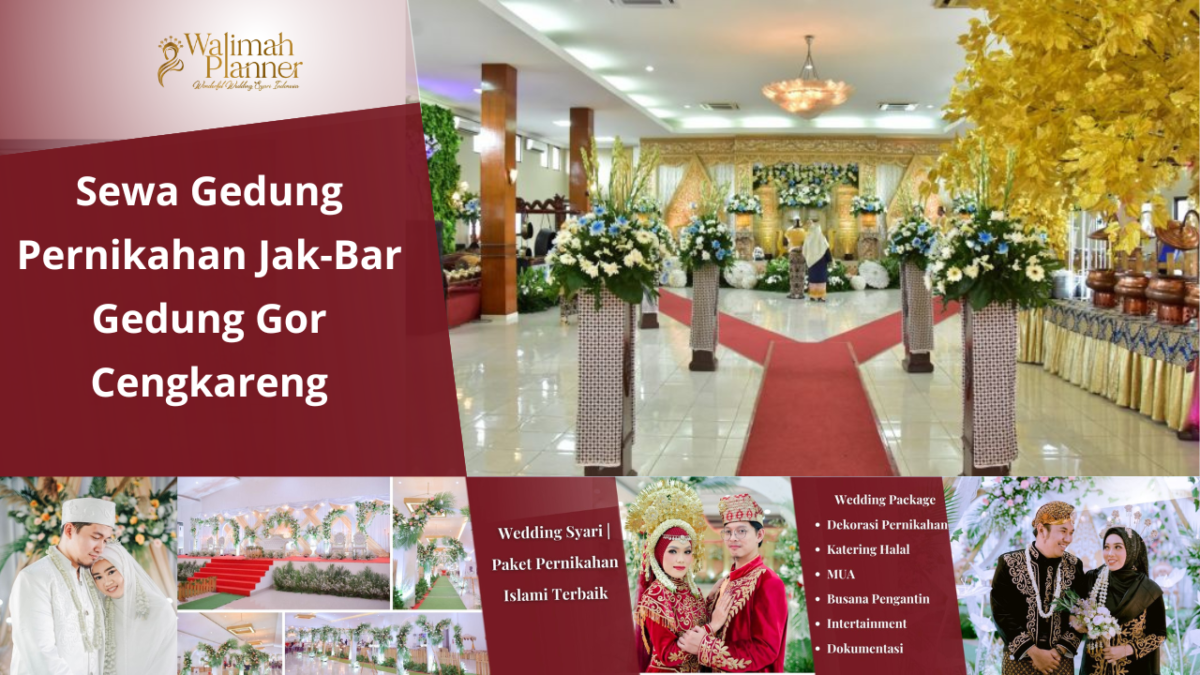 Sewa Gedung Pernikahan Jakarta Barat Gedung Gor Cengkareng+ Paket ...