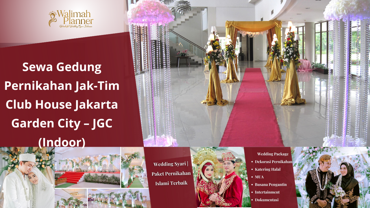 Sewa Gedung Pernikahan Jakarta Timur Club House Jakarta Garden City ...