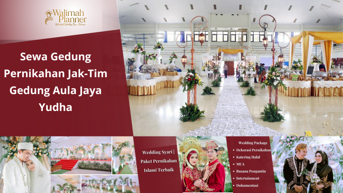 Sewa Gedung Pernikahan Jakarta Timur Gedung Aula Jaya Yudha, Pasar Rebo + Paket Pernikahan ...