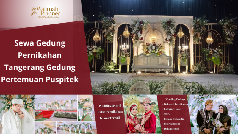 Sewa Gedung Pernikahan Tangerang Gedung Pertemuan Puspitek + Paket ...