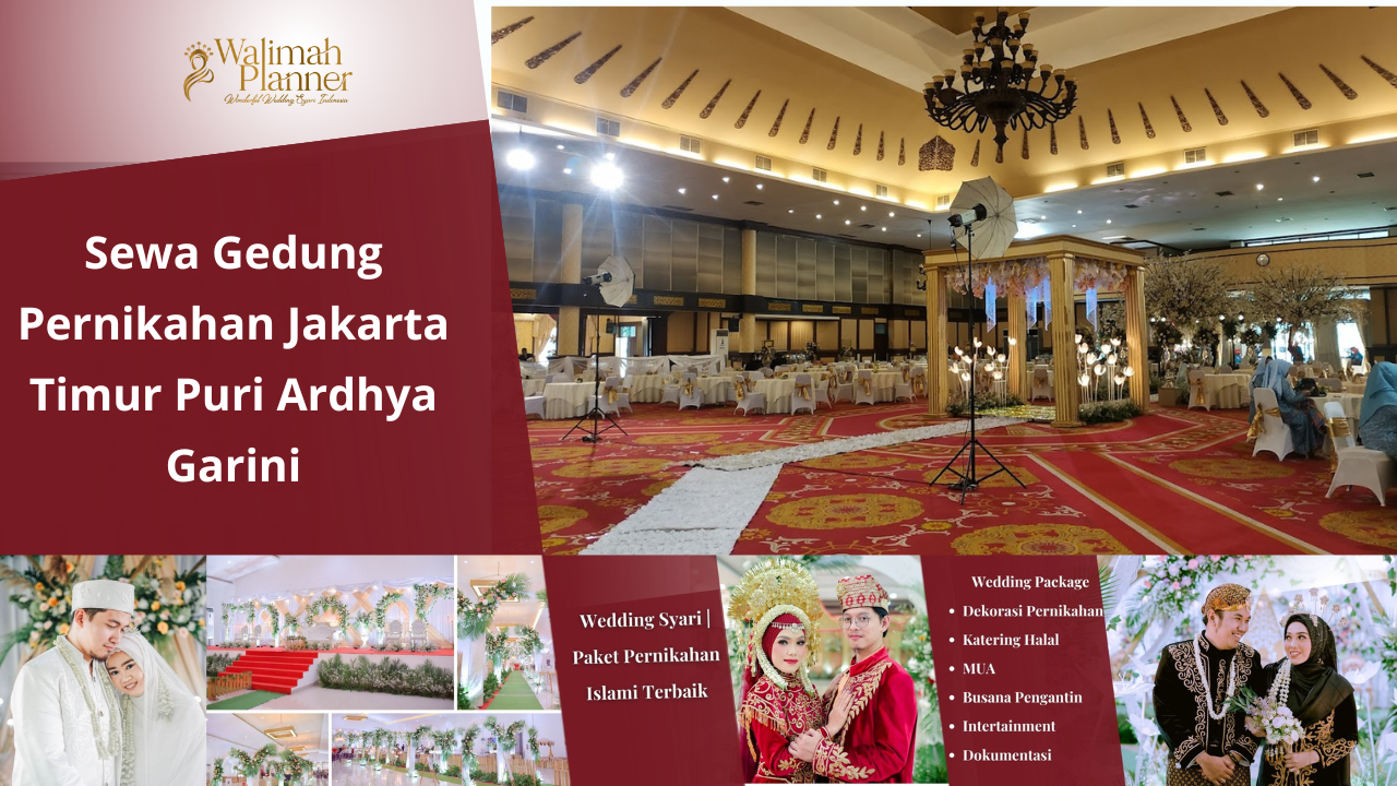 Sewa Gedung Pernikahan Jakarta Timur Puri Ardhya Garini, Makasar+ Paket ...